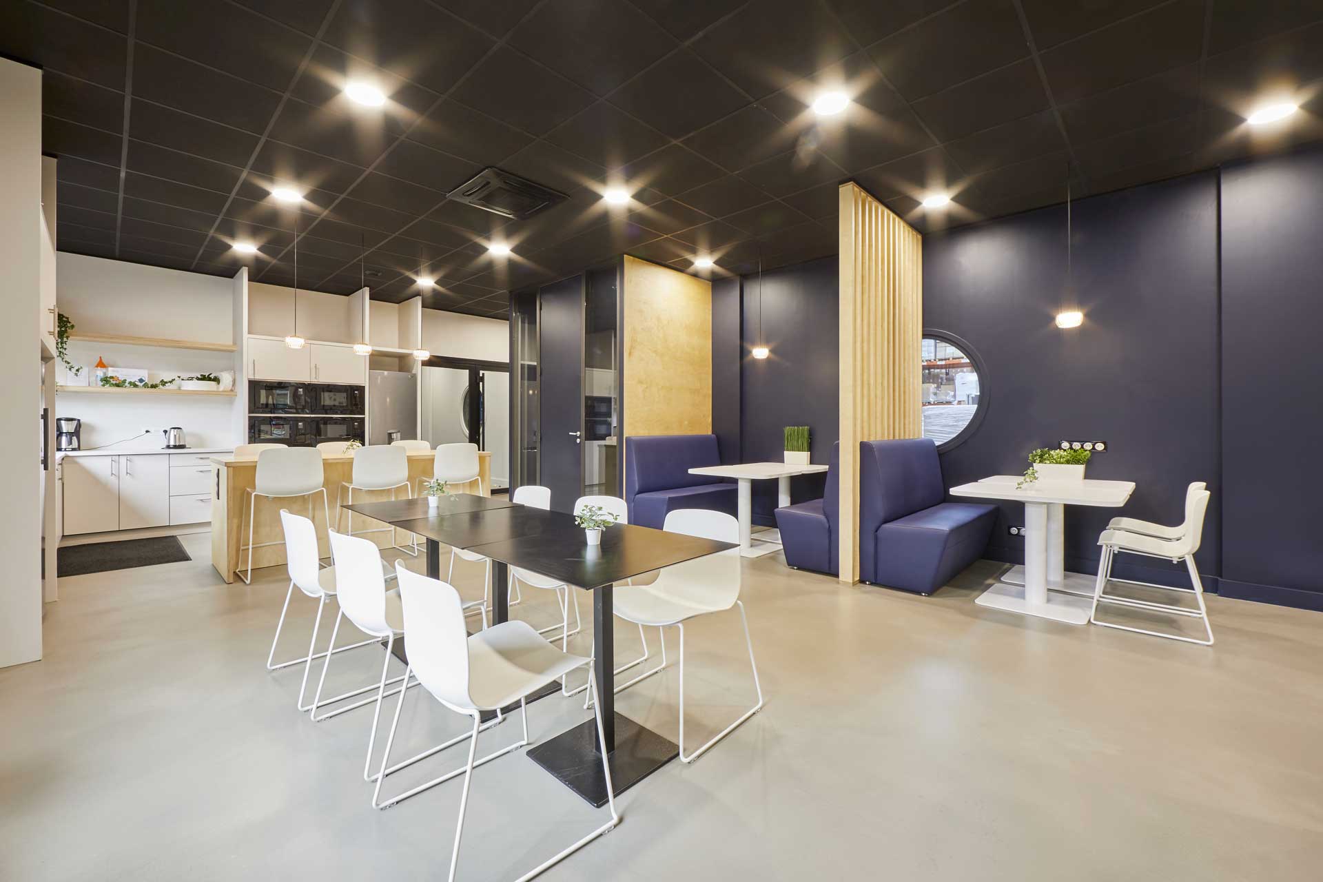 Agencement de salle de pause - ECOOR Bureau